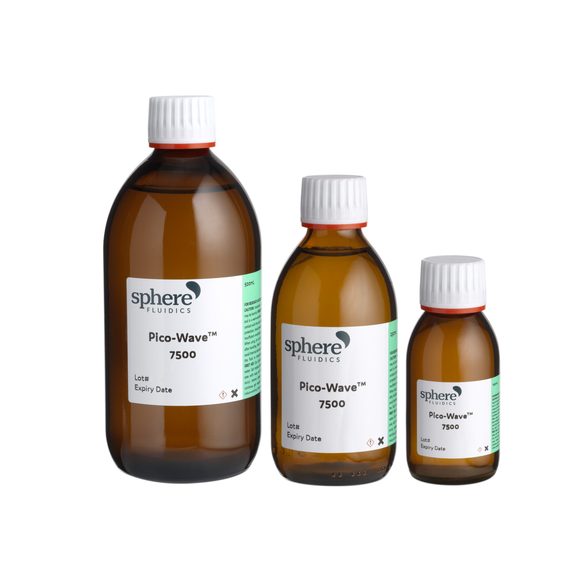 Droplet based microfluidics Chemicals